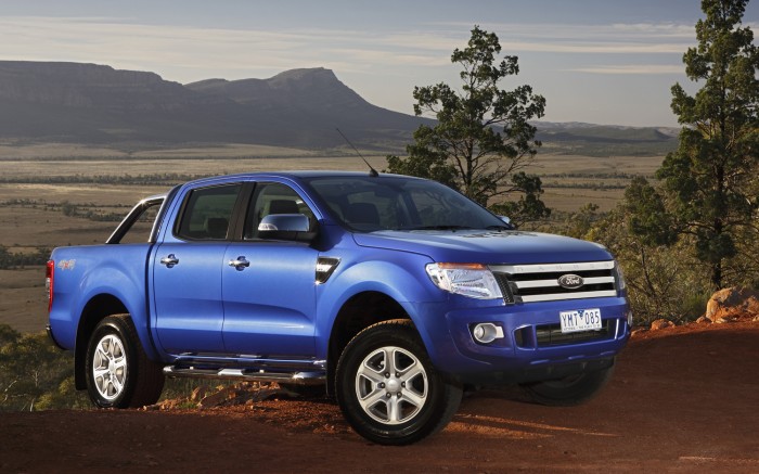 2012-ford-ranger-front-view | 4x4 Vehicle Hire : 4×4 Vehicle Hire